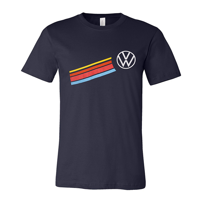VW Retro Stripe T-Shirt - VW Retail