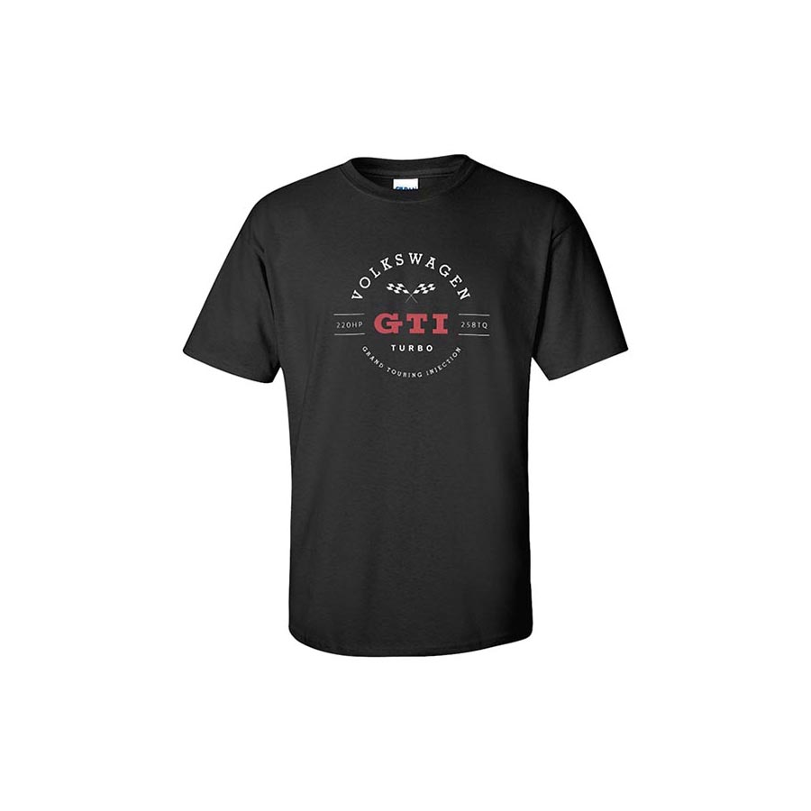 GTI Turbo T-Shirt - Black - VW Retail